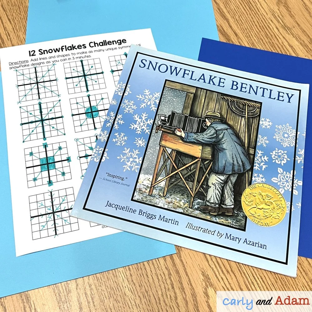 Snowflake Bentley STEM Activity (Build a Snowflake) — Carly and Adam