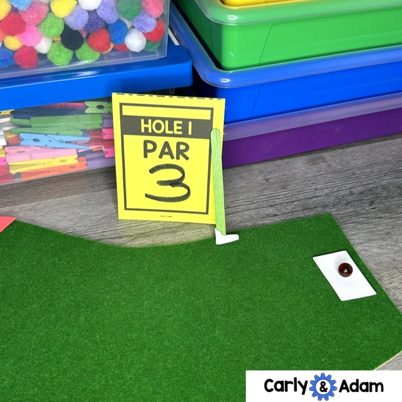 Mini Golf STEM Challenge — Carly and Adam