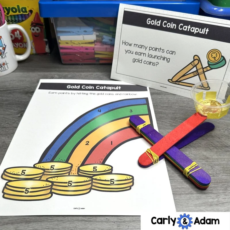 St. Patrick's Day STEM Centers — Carly and Adam