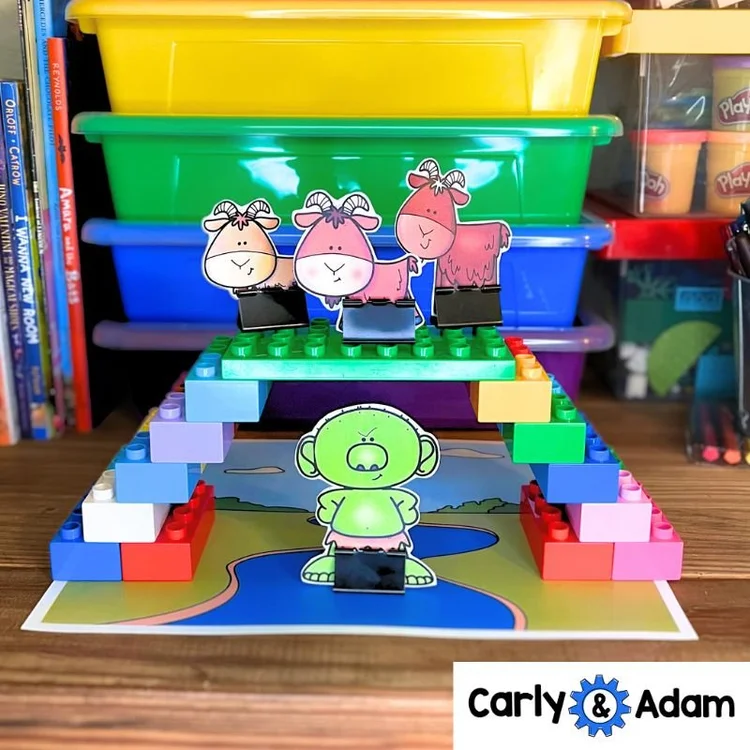 The 3 Billy Goats Gruff STEM Activity for Kids — Carly and Adam