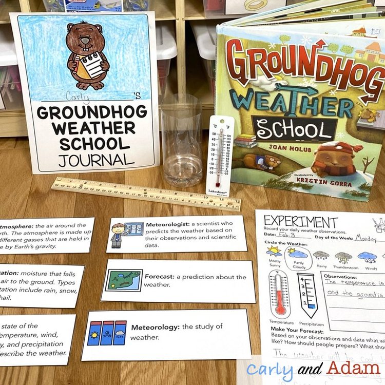 6 Books and STEM Challenges to Teach About Groundhog Day — Carly and Adam