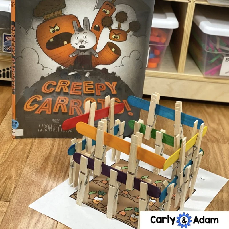 Creepy Carrots STEM Challenge — Carly and Adam