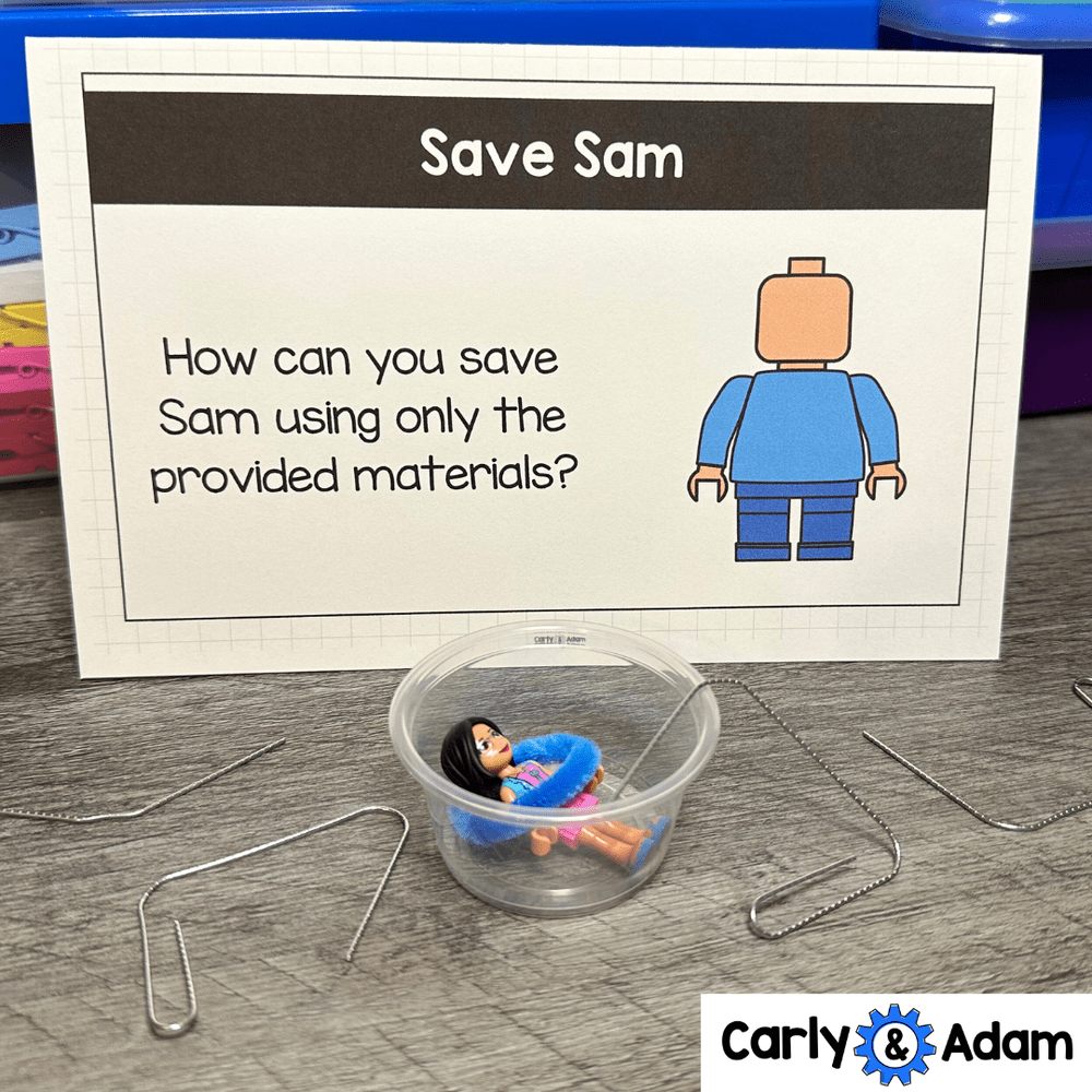 Saving Sam: A Team Building STEM Challenge — Carly and Adam
