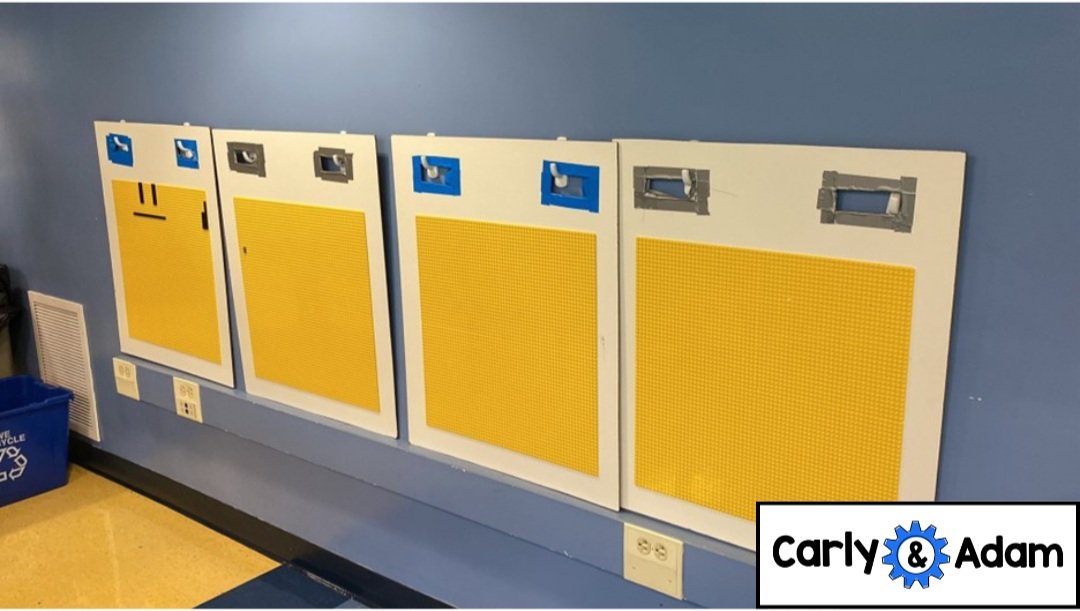 How To Set Up a Lego Wall for Your STEM Classroom — Carly and Adam