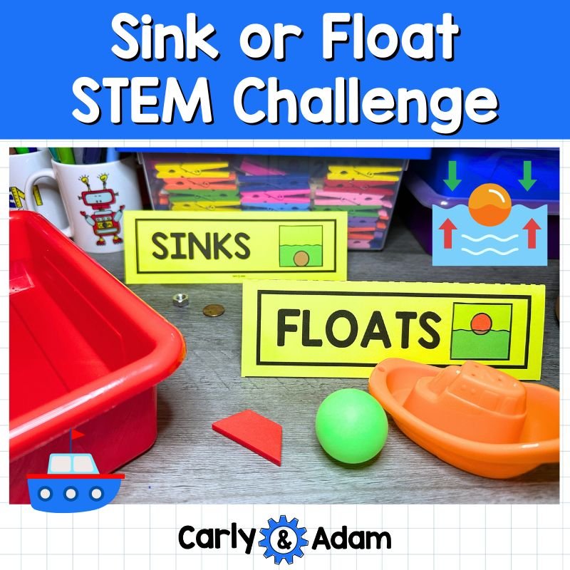 Sink or Float STEM Challenge — Carly and Adam