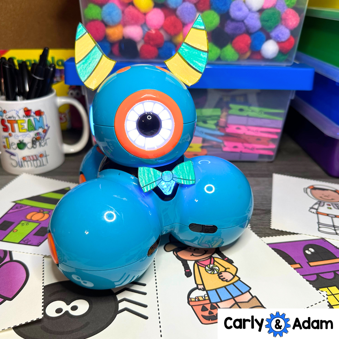 Halloween Coding Activity Robot Trick or Treating — Carly and Adam