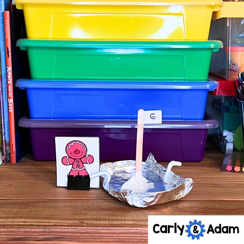 The Gingerbread Man Fable STEM Challenge — Carly and Adam