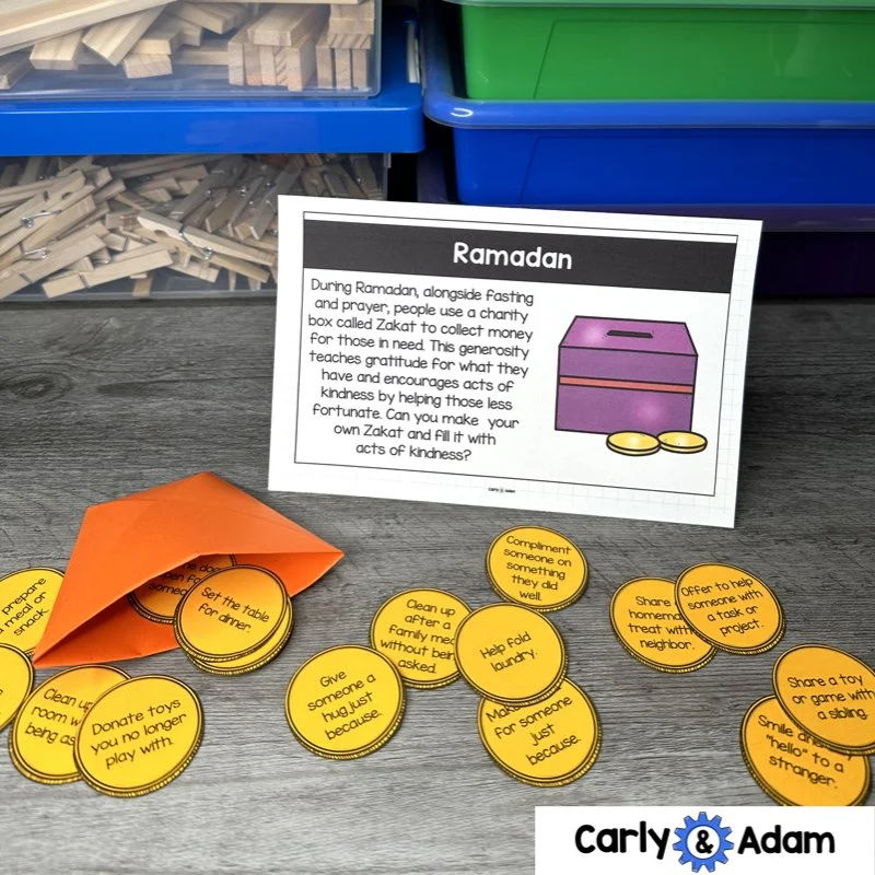 Holidays Around the World STEM Centers — Carly and Adam