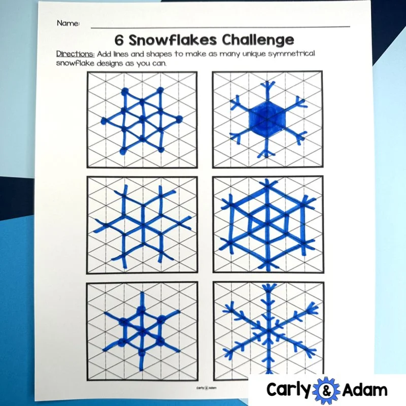 Free Snowflake Bentley Activity — Carly and Adam