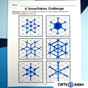 Free Snowflake Bentley Activity — Carly and Adam