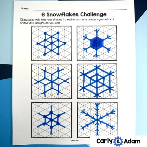 Free Snowflake Bentley Activity — Carly and Adam
