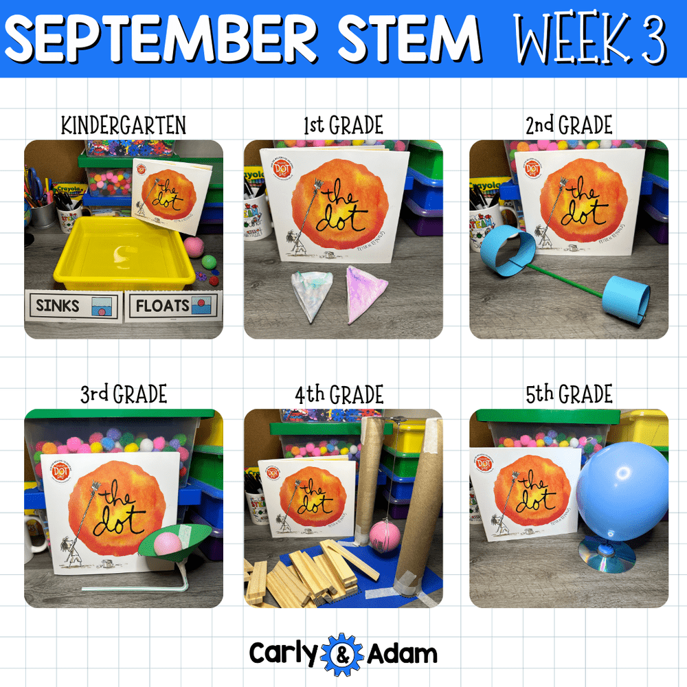 September STEM Lesson Plans: A Month of Engineering, Growth Mindset ...