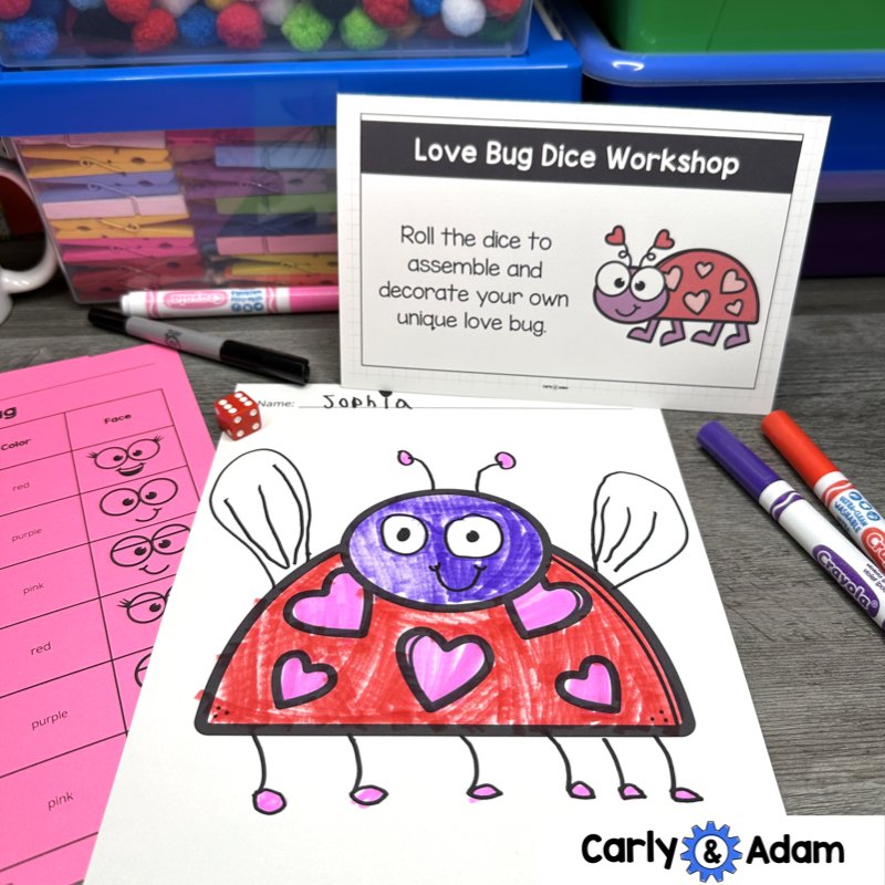 Valentine's Day STEM Centers — Carly and Adam