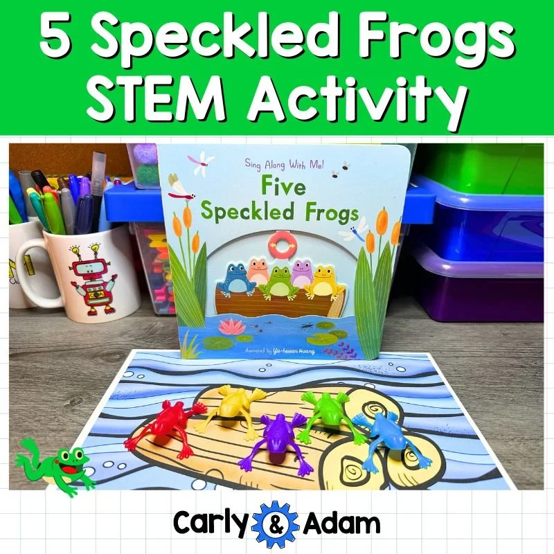 Preschool Counting Activities for Spring: Printable Ducks & Frogs ...