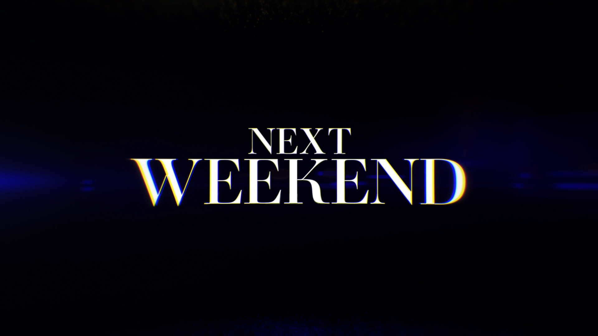 NBC Sports Weekend Line Up — onebittiff