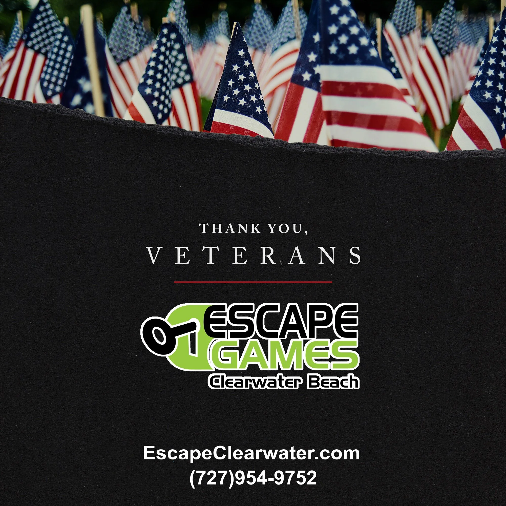 VETERANS DAY ESCAPE ROOM APPRECIATION SPECIAL OFFER Clearwater Beach veterans-day-escape-room-appreciation-special-offer-clearwater-beach