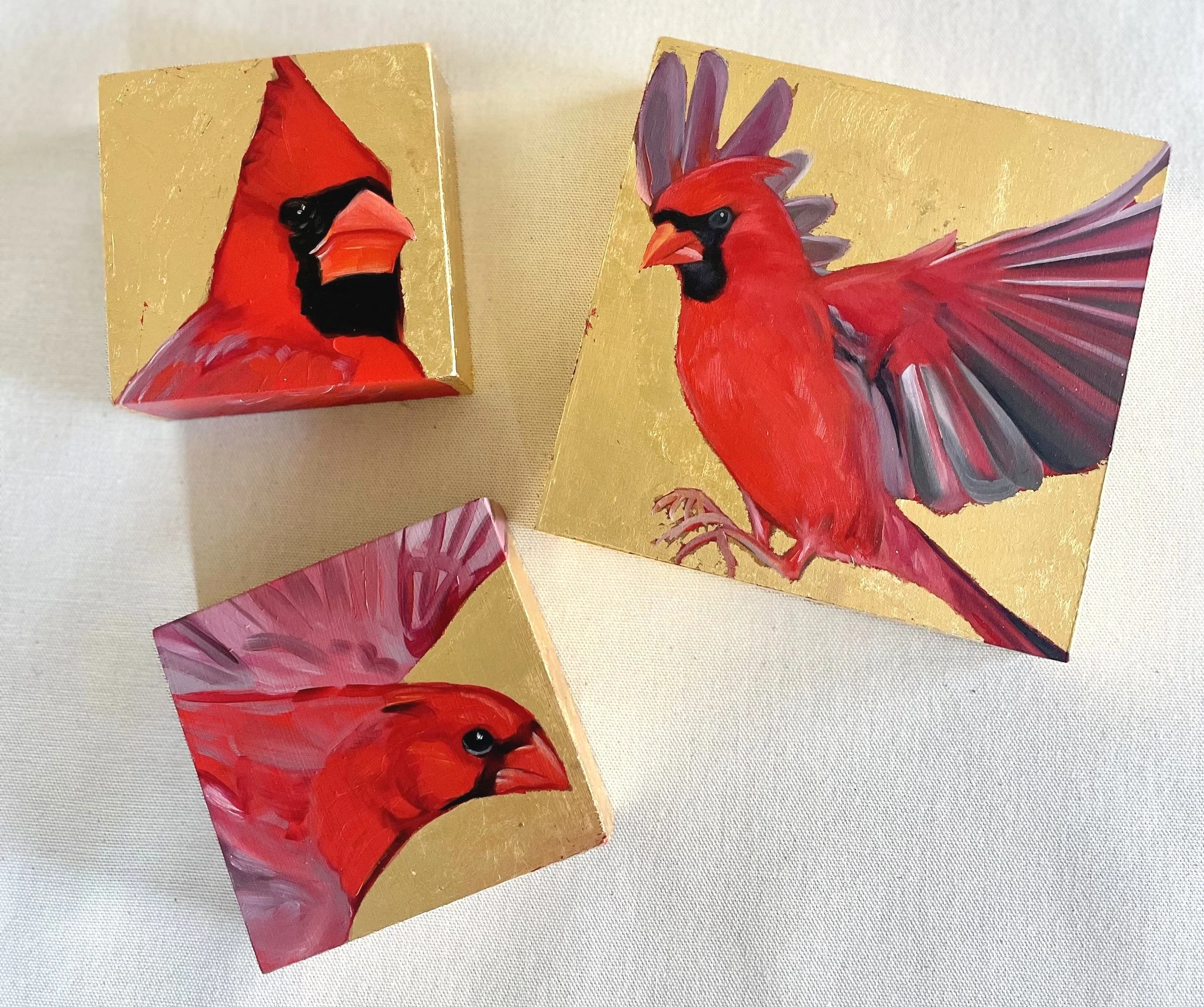 About Cardinals — CAITLIN HUNT ART