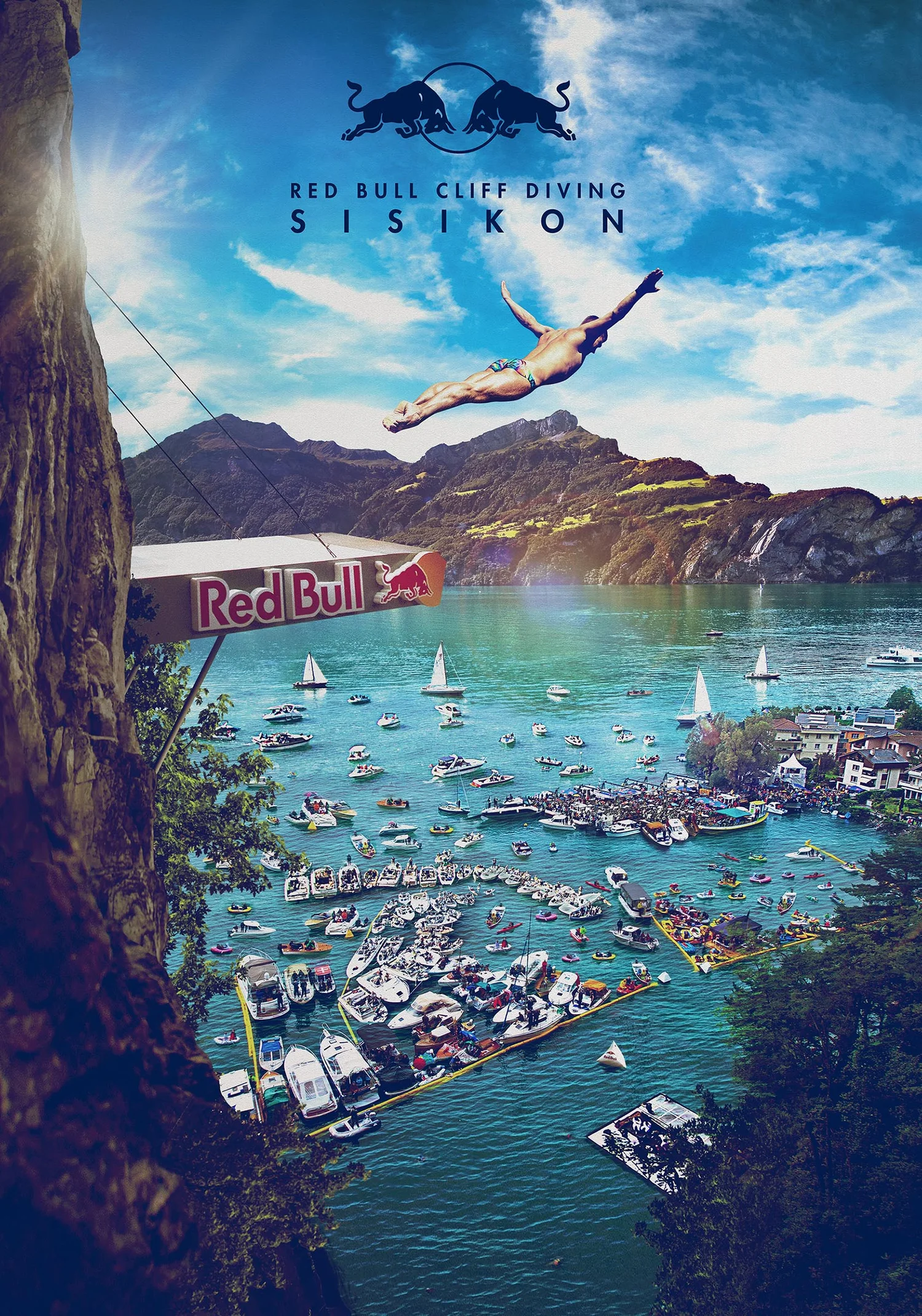 Red Bull Cliff Diving Wallpaper