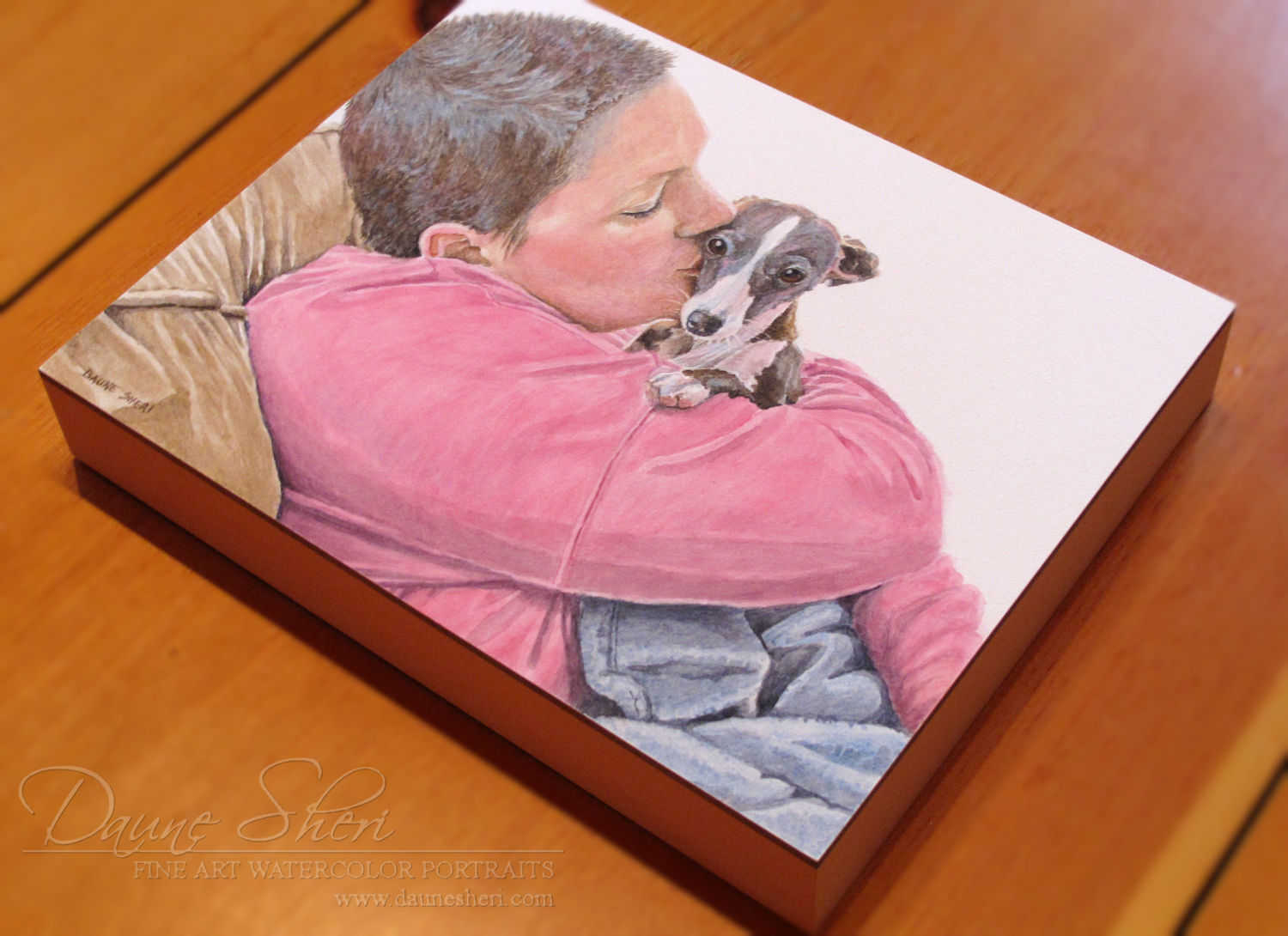 Just a Dog — Daune Sheri | Watercolor Portrait Artist | Watercolor ...