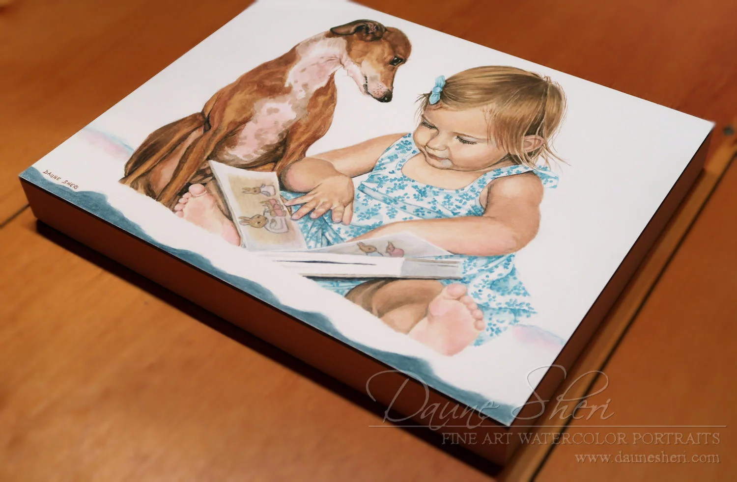 Just a Dog — Daune Sheri | Watercolor Portrait Artist | Watercolor ...