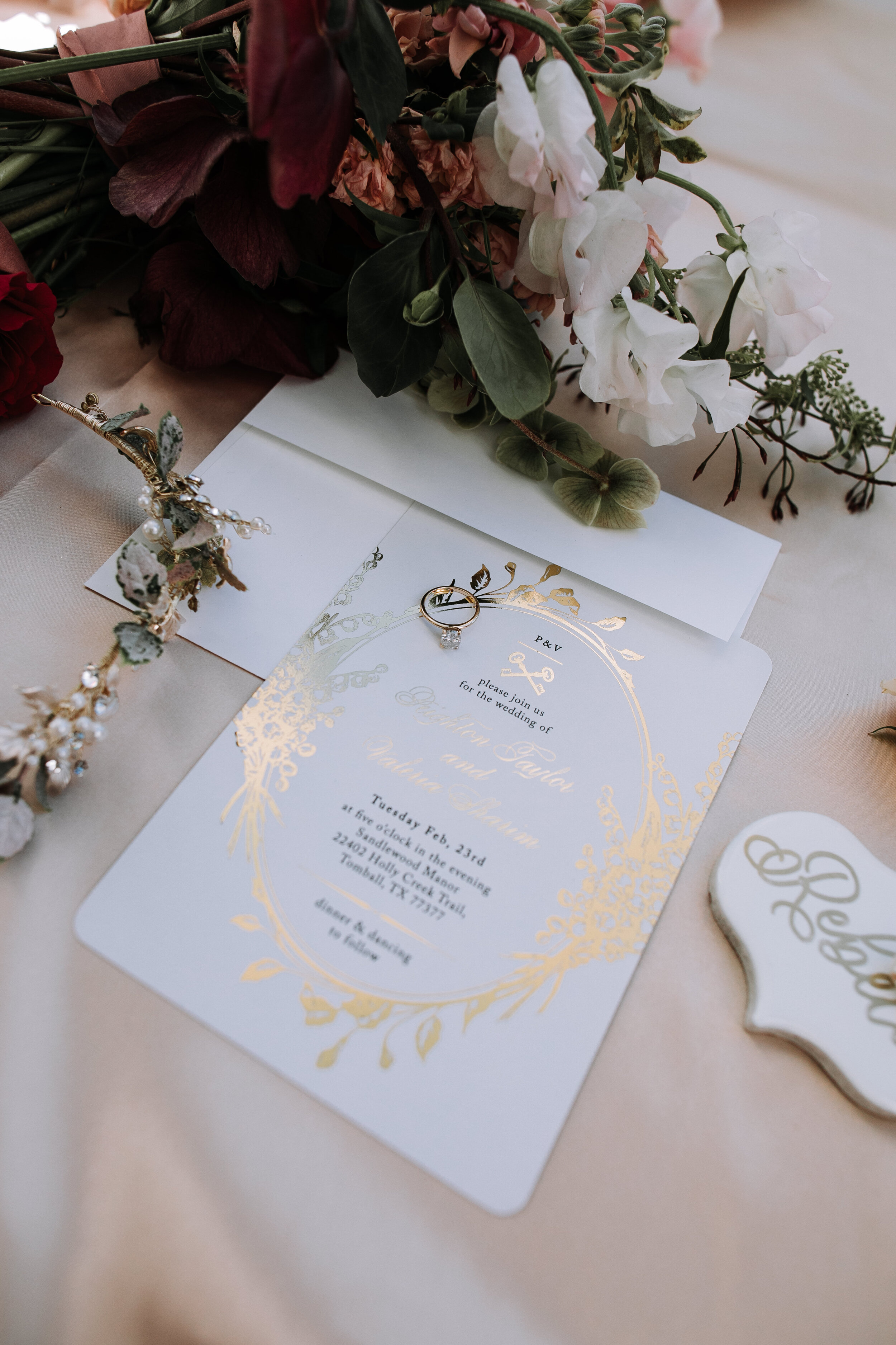 Houston Texas Custom Wedding Invitations By Basic Invite | Houston ...