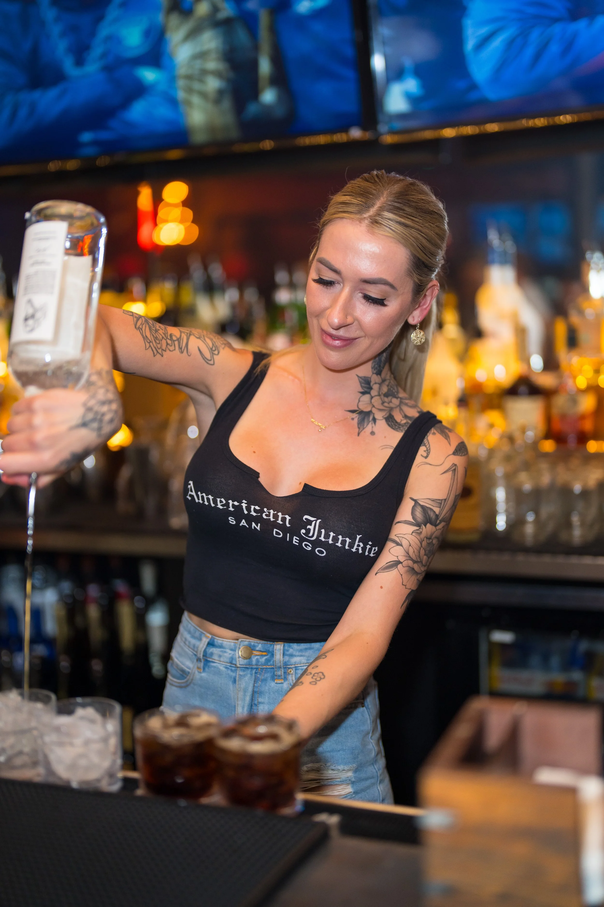 American Junkie located in SAN DIEGO'S gaslamp quarter!