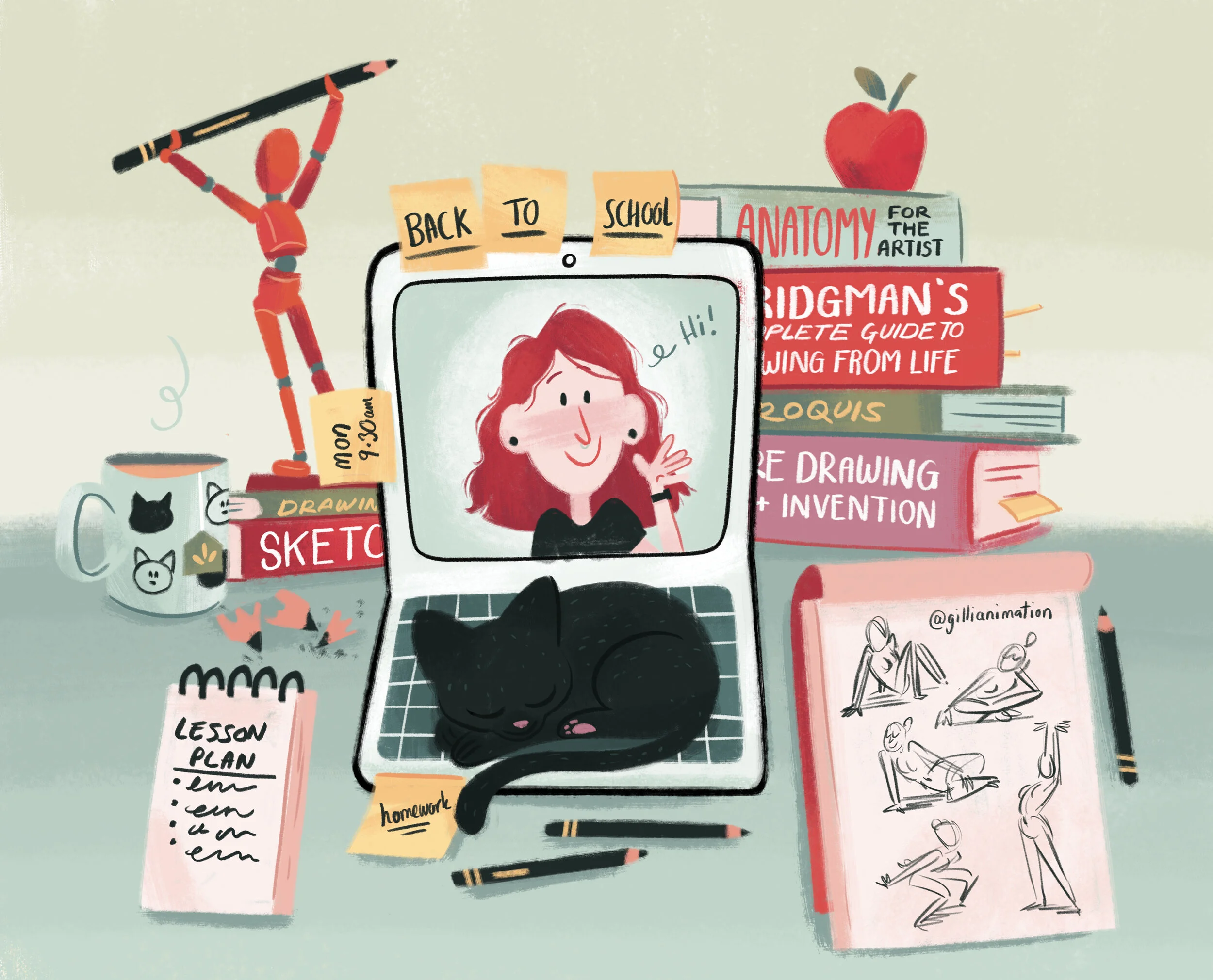Gillian Reid Illustration and Character Design