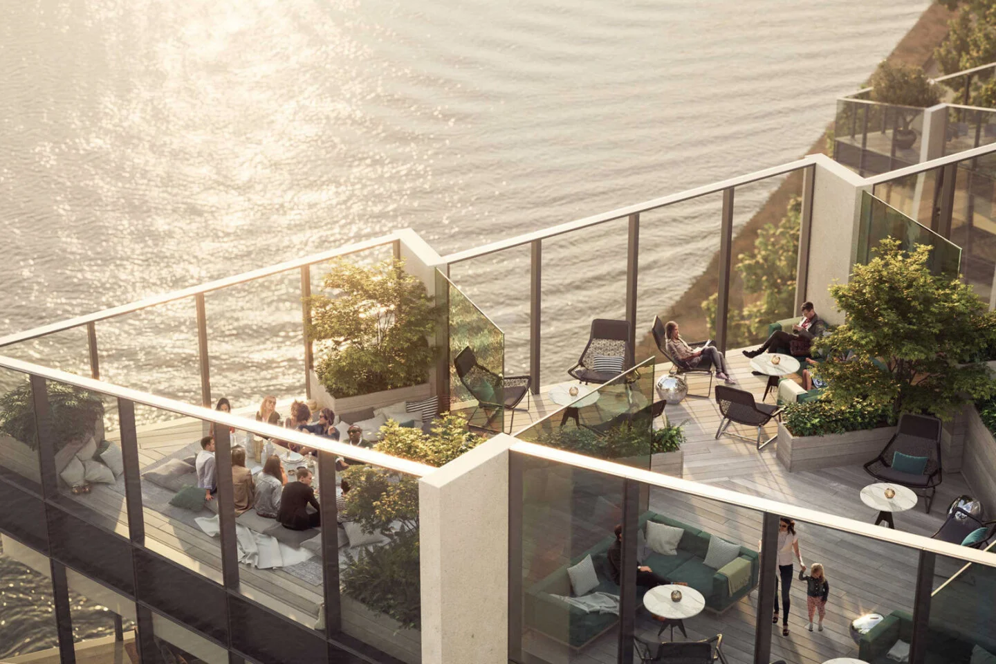 Upper Riverside Living at Greenwich Peninsula — BoxNine7