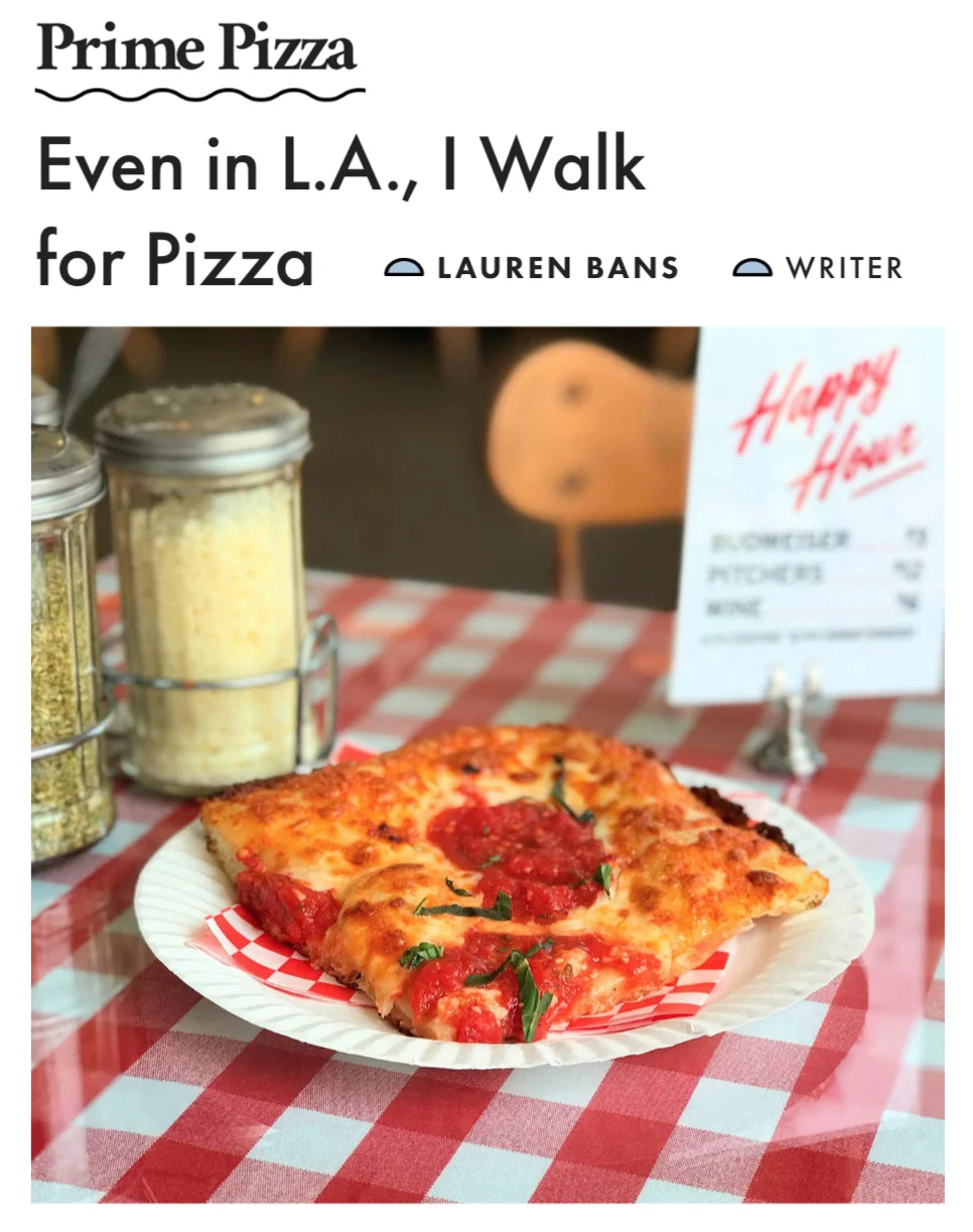 Prime Pizza Press — Prime Pizza