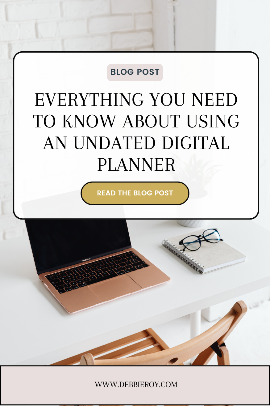 Using an Undated Digital Planner — Debbie Roy