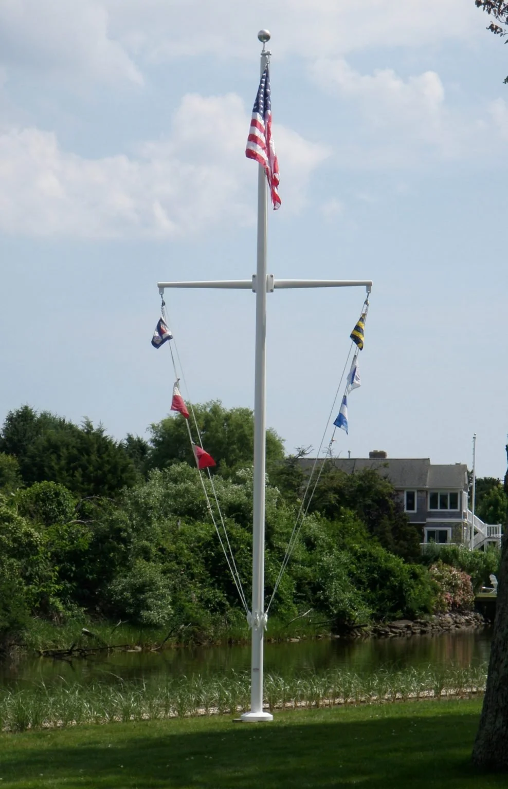 Single Nautical Series — Off Duty Flagpoles