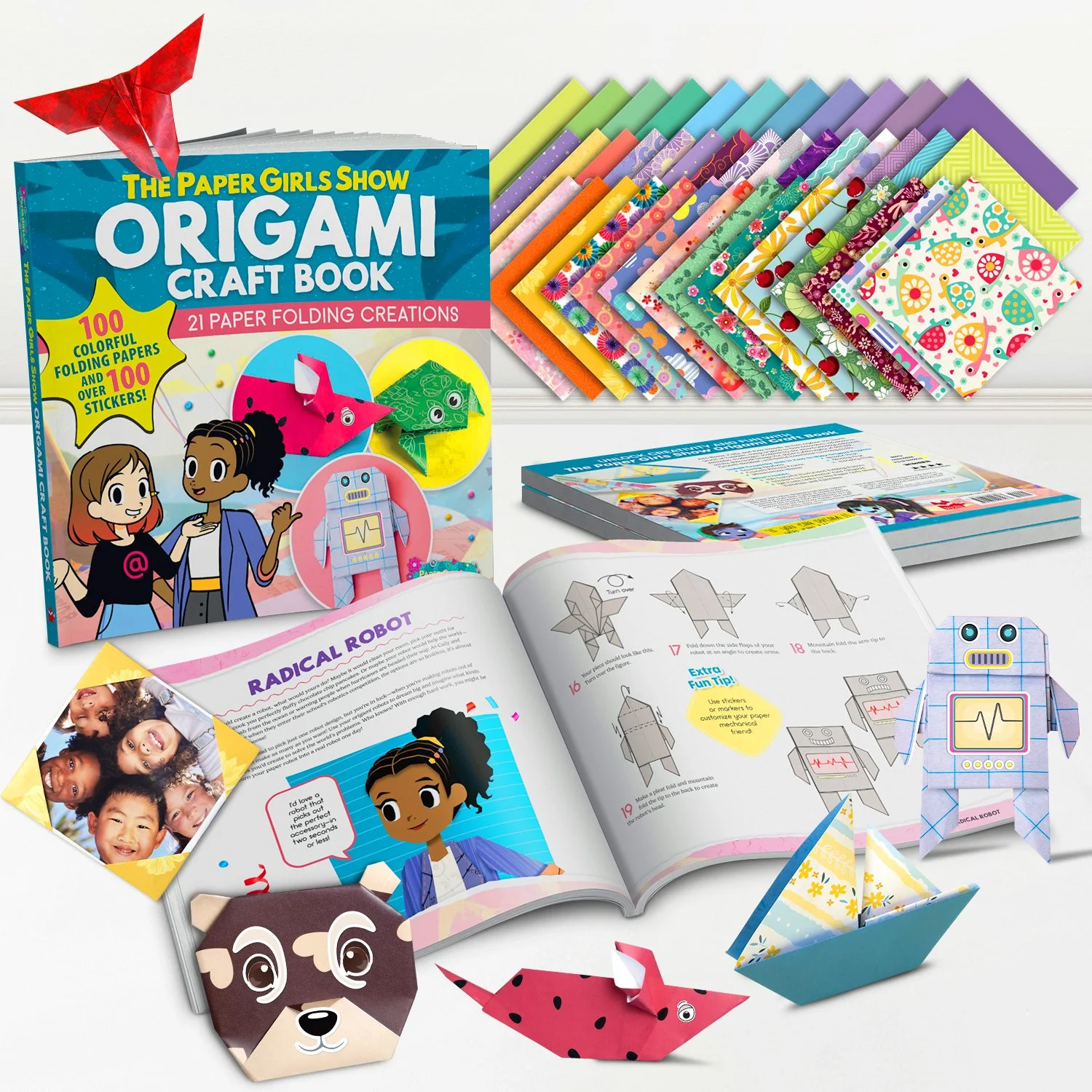 The Paper Girls Show Origami Book — The Paper Girls Show