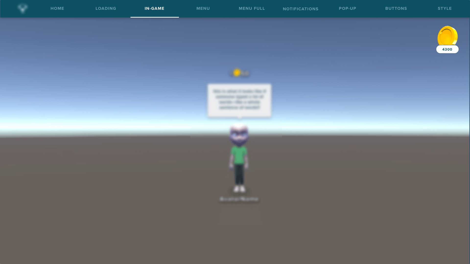 Unity Game Platform UI Kit — Nova Cat