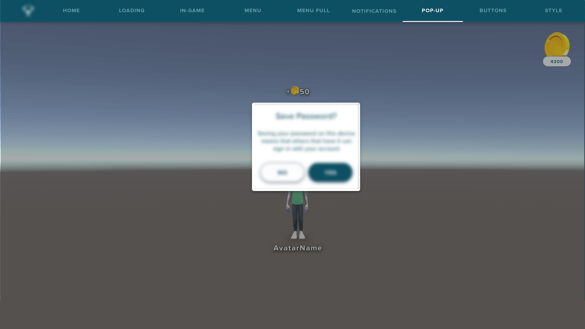 Unity Game Platform UI Kit — Nova Cat