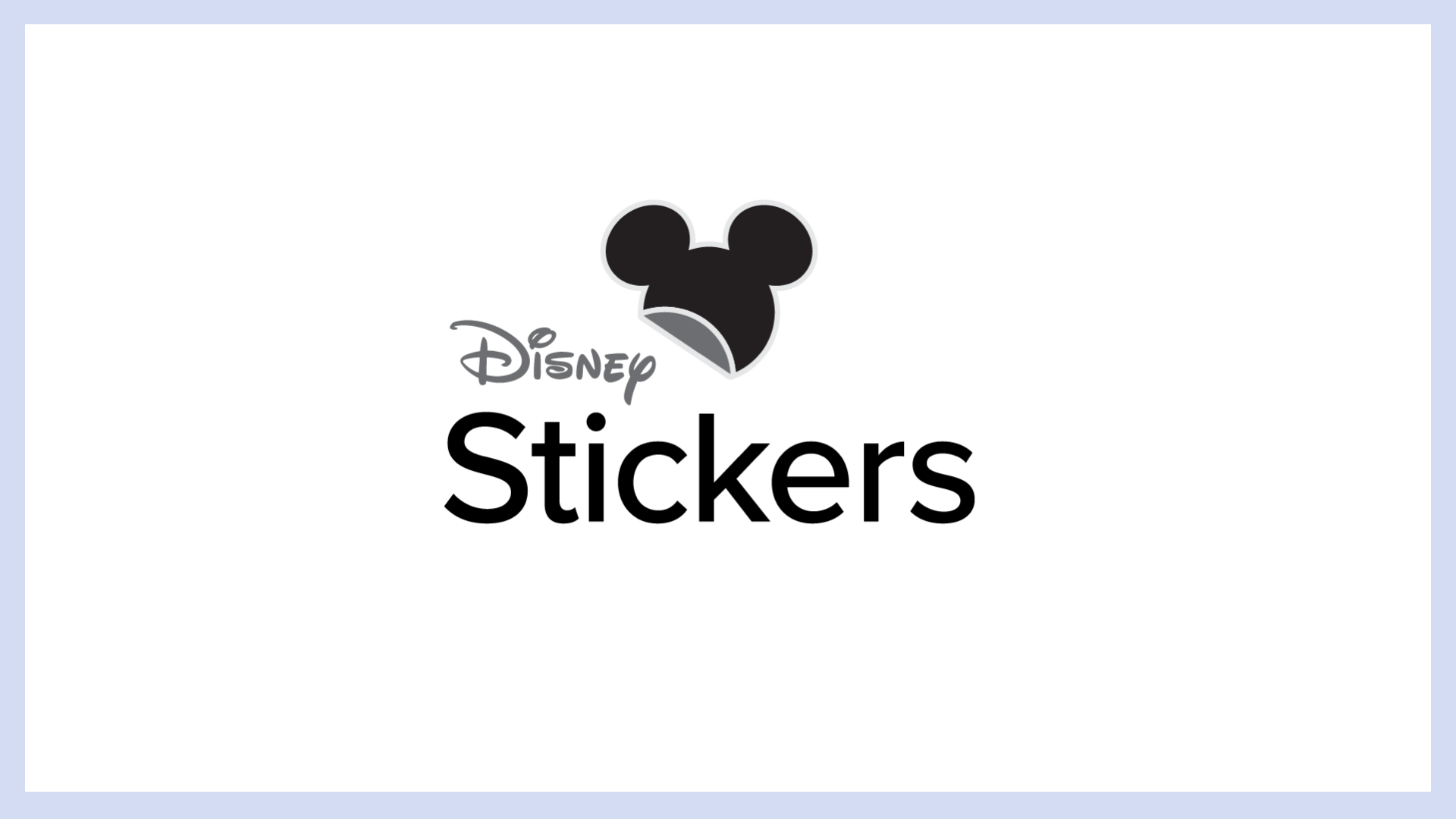 Disney Stickers — Nova Cat