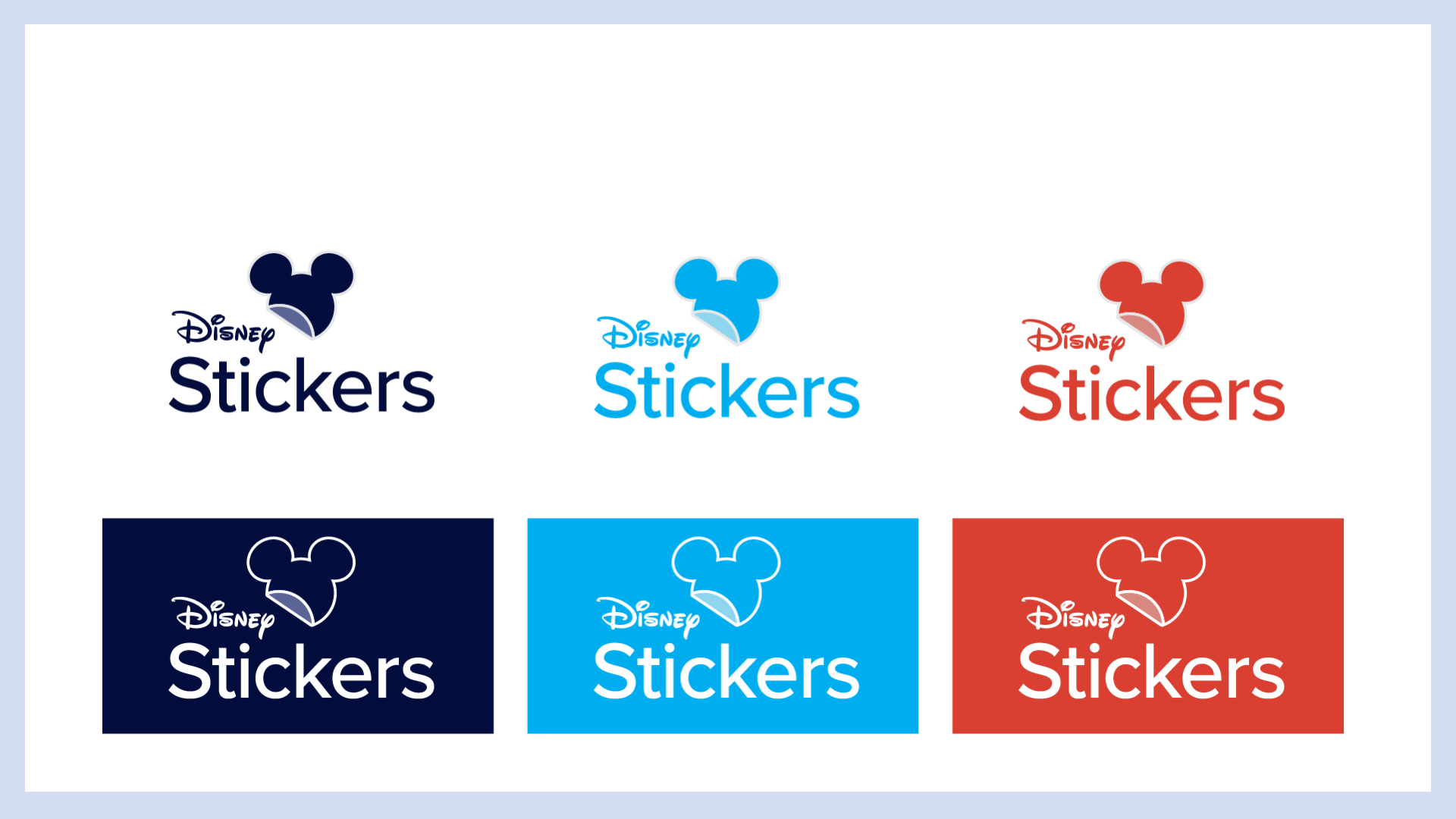 Disney Stickers — Nova Cat