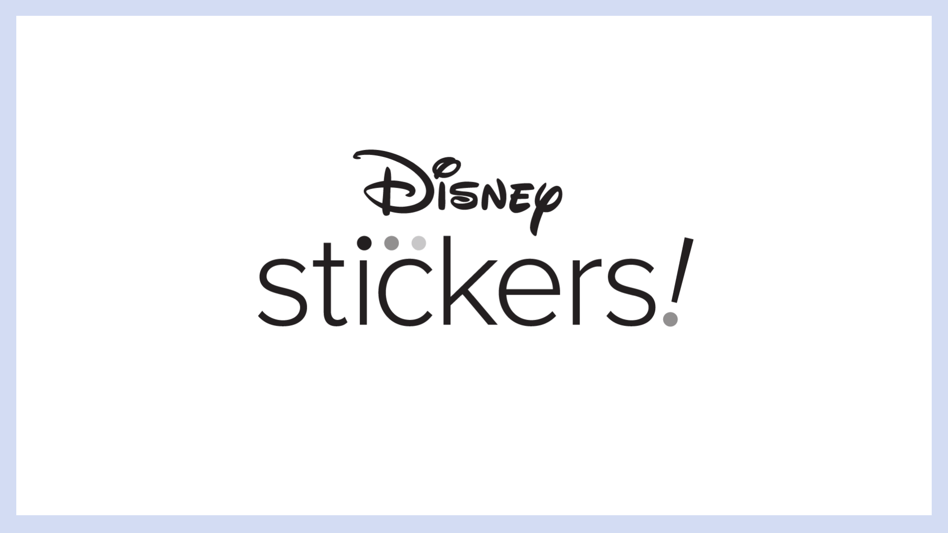 Disney Stickers — Nova Cat