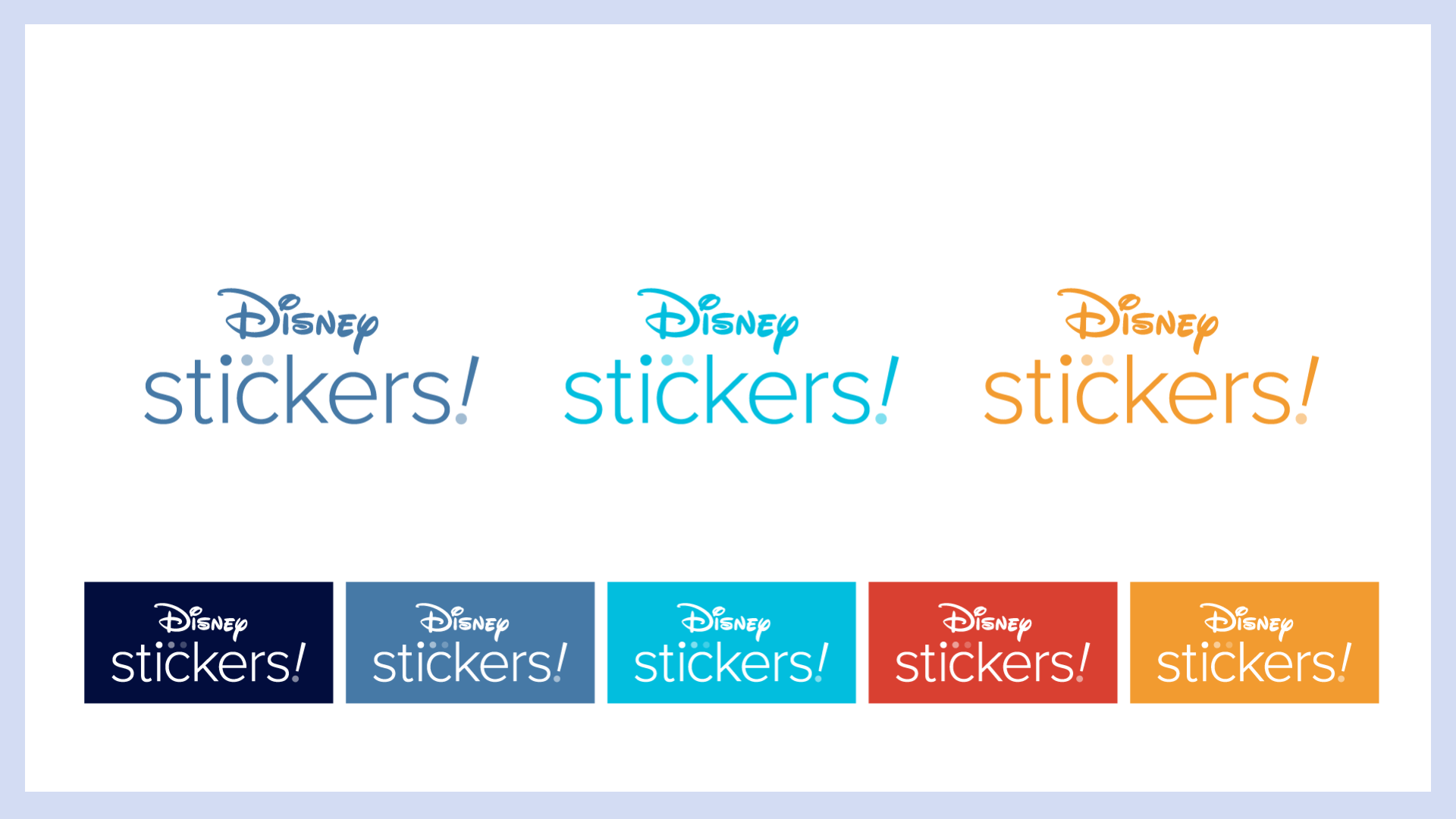 Disney Stickers — Nova Cat