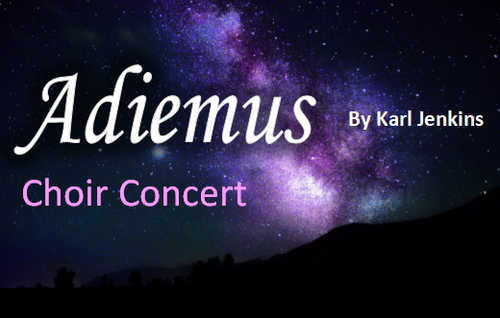 Adiemus Choir Concert at NSUC: 7pm Sat. June 3 — North Shore Unitarians
