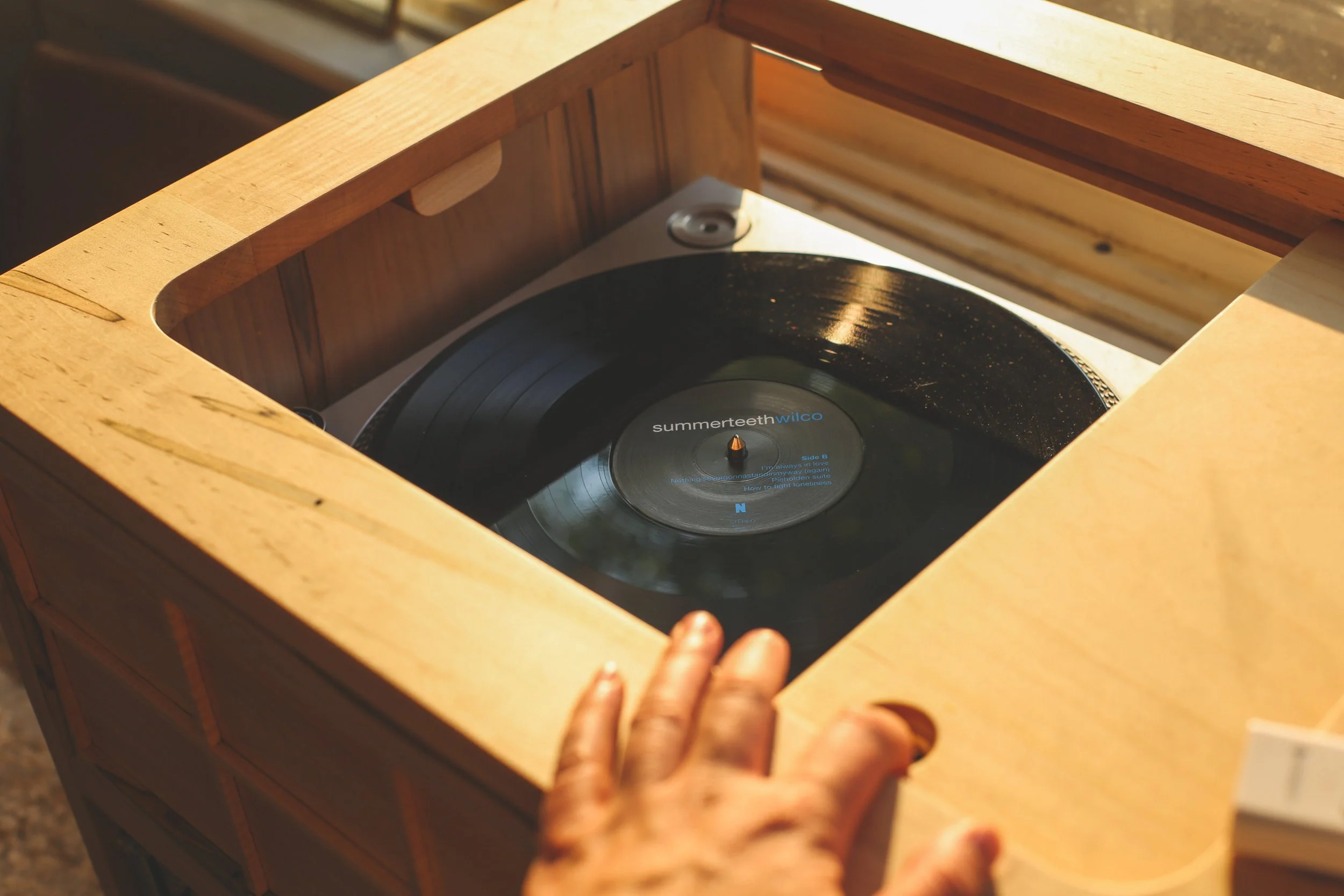 Sunroom Record Cabinet — AG Design