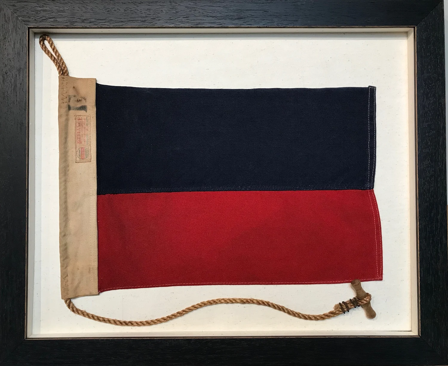 E (Echo) Signal Flag — Michael Hall Antiques