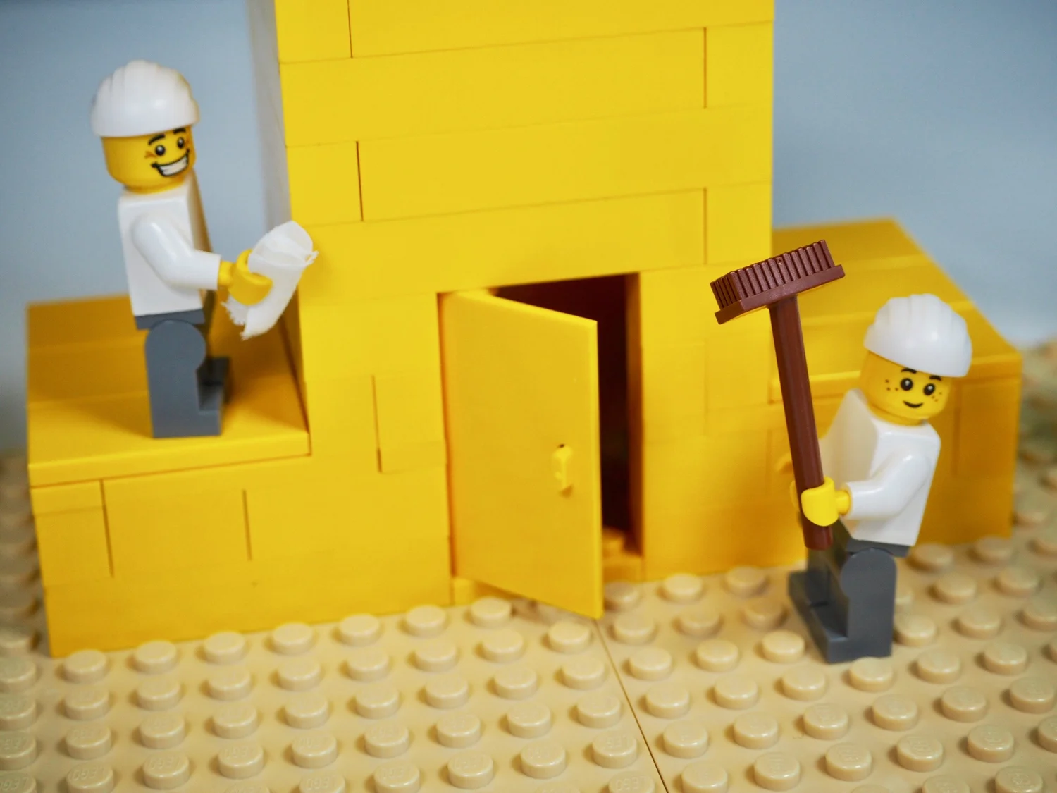 Sesame Street Capital "I" — Brick & Mortay Brick Art