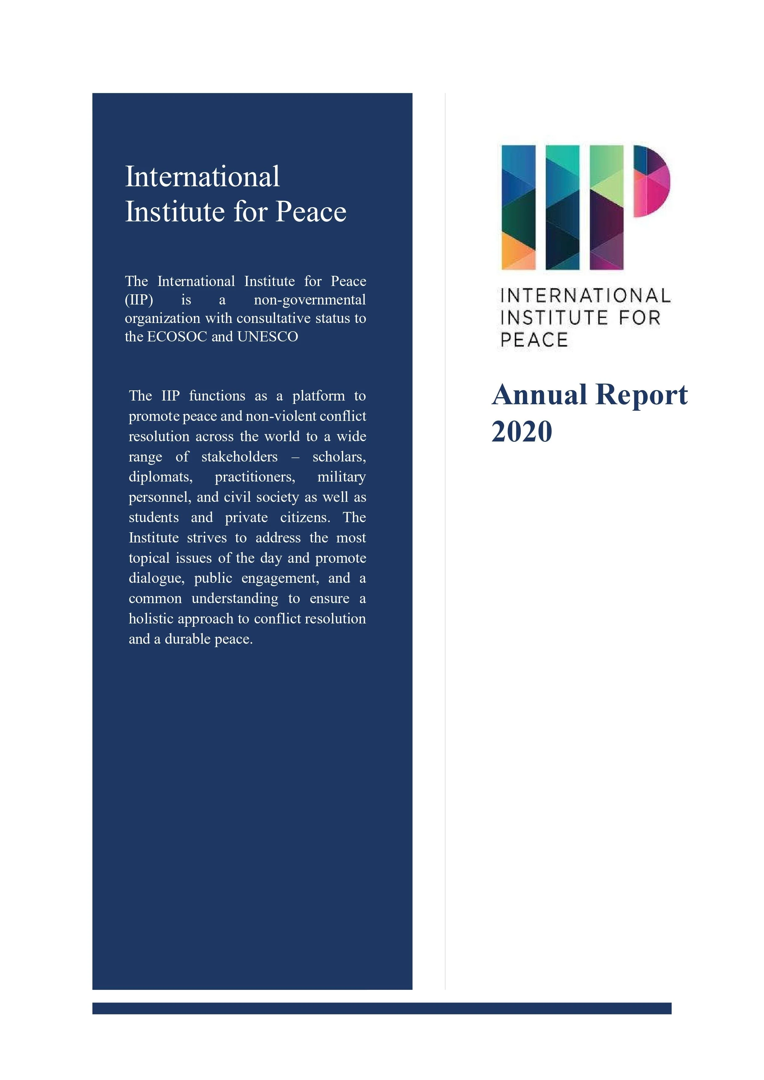 Annual Report — IIP