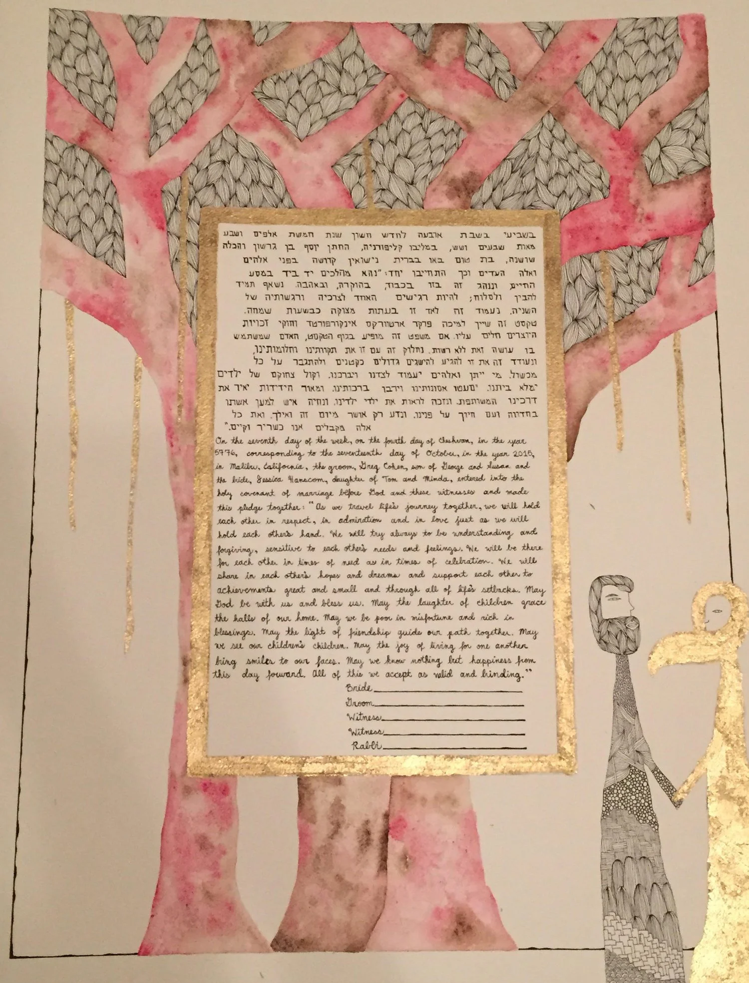 Patterned Ketubot — Sandy Rachel Irani