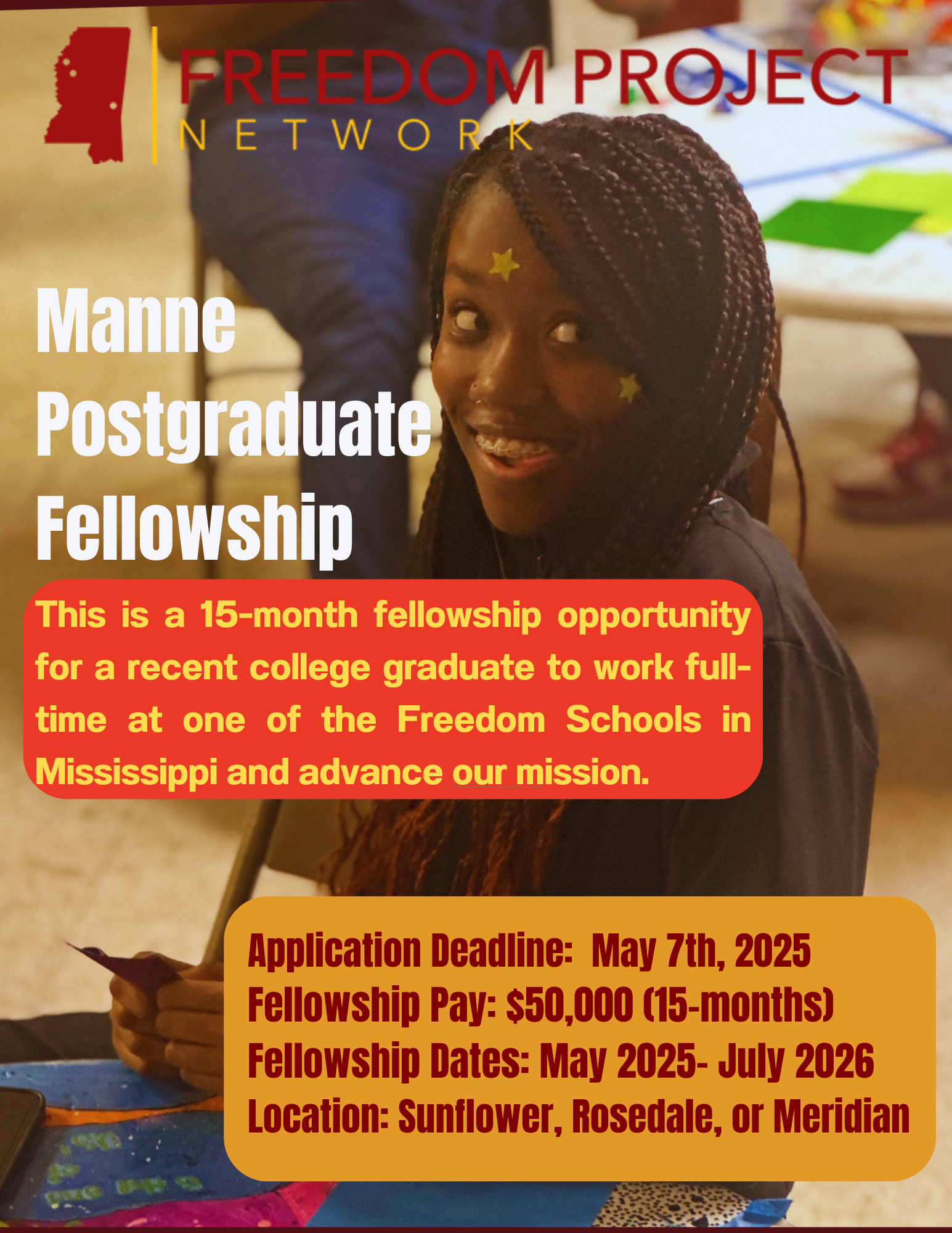 Manne Postgraduate Fellowship — Freedom Project Network