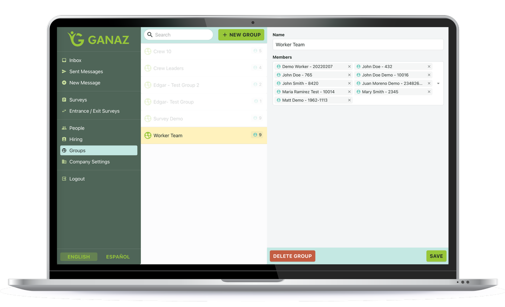 Ganaz People Management Platform