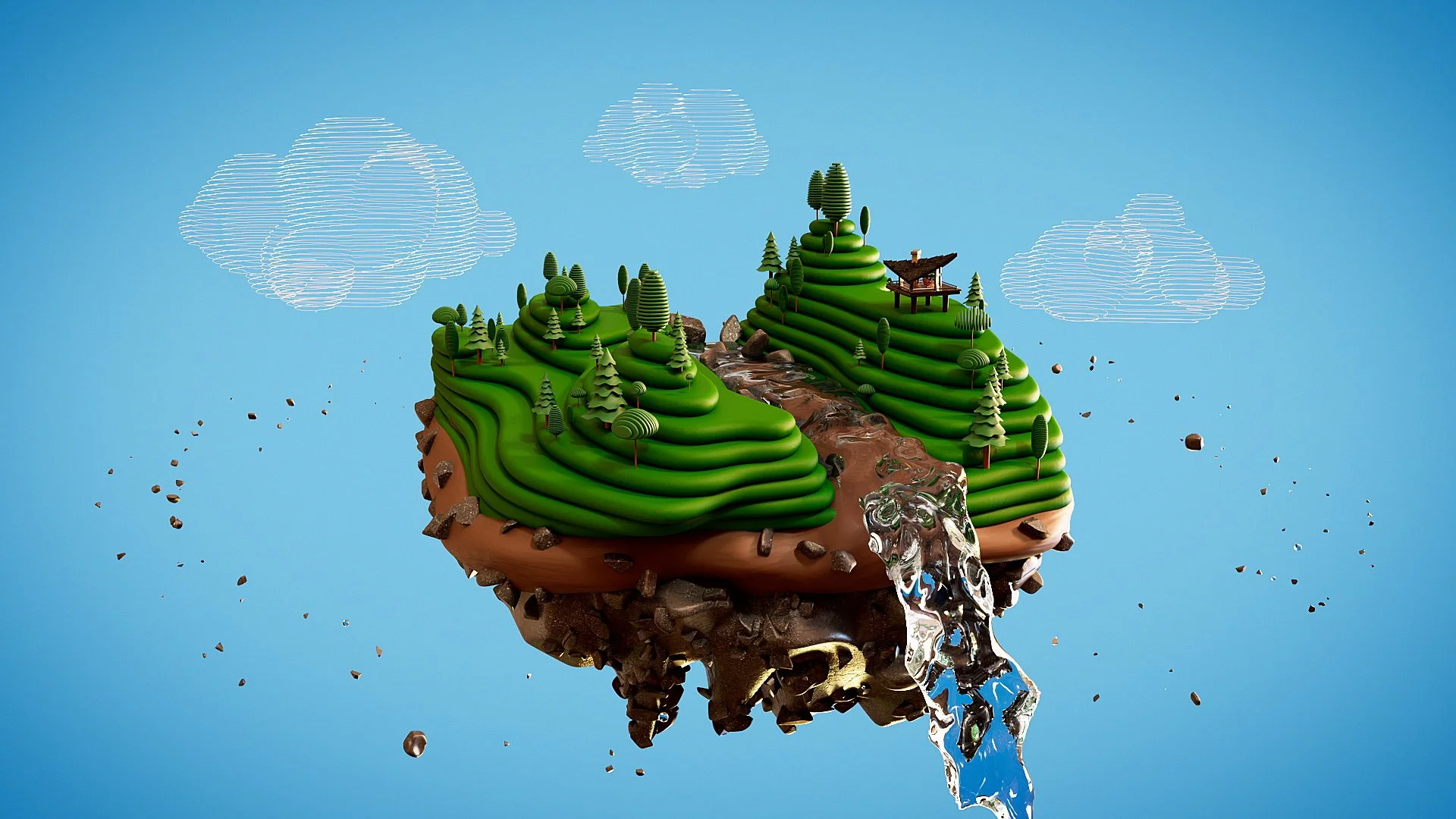 Low Poly Mixtape - Jeff Webb - Motion Designer / Animator