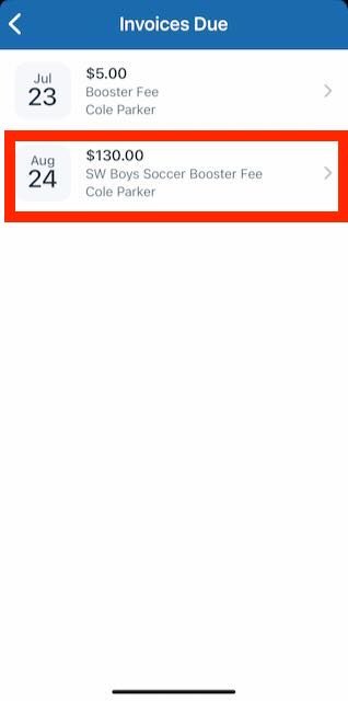 invoice — Lakers Soccer