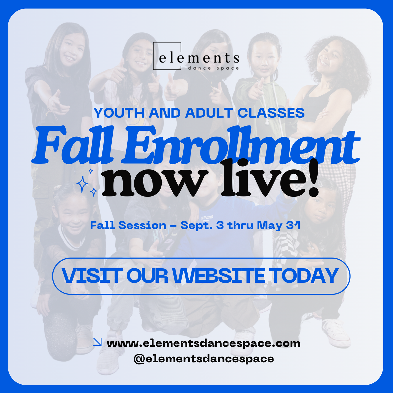 Elements Dance Space - Dance and Fitness Classes for Toddlers, Kids ...