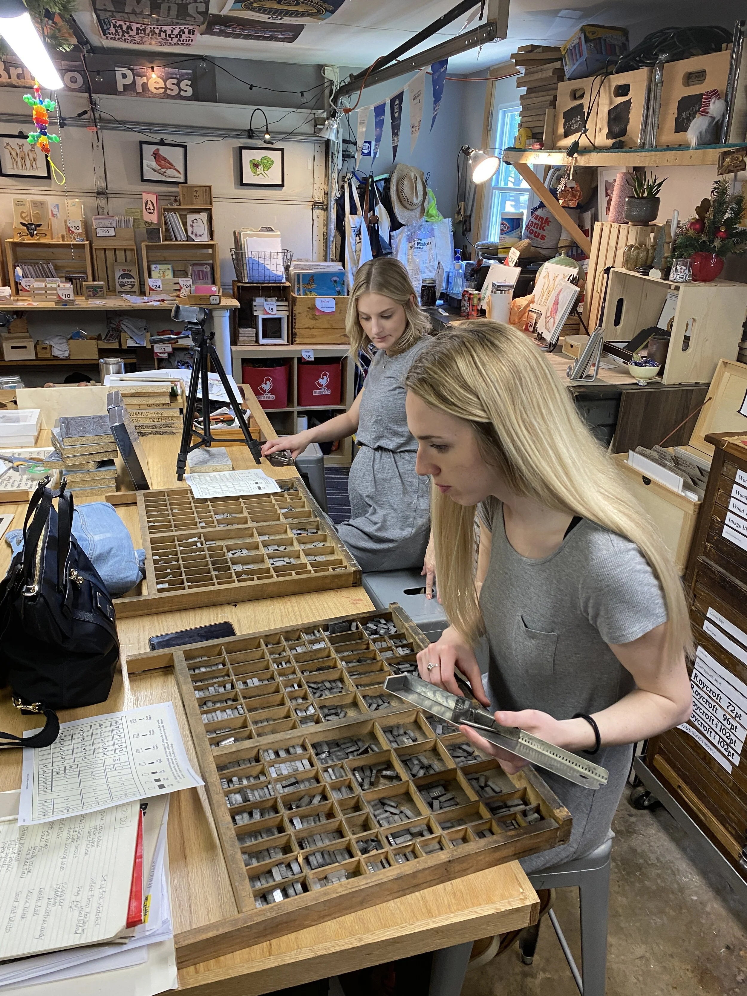 Private Print Parties — BRUNO PRESS